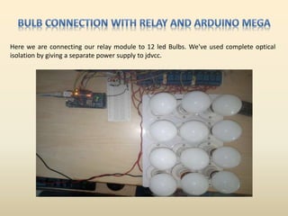 Arduino to Control Bulbs using Web App | PPT