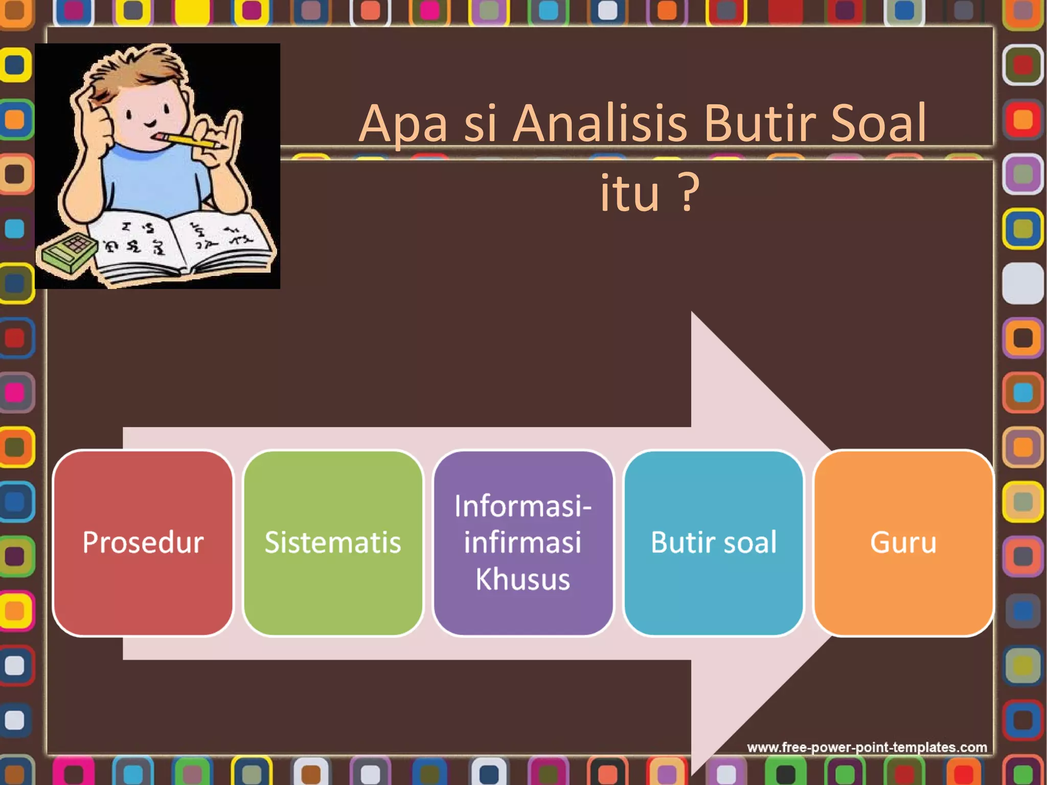 Analisis butir soal | PPT