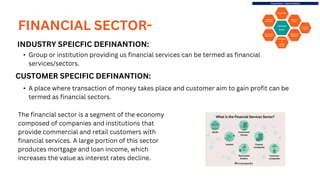 FINANCIAL SECTORS IN INDIA AGILE CAPITAL SERVICES | PPTX
