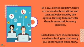 A to Z Must Know Call Center Terms | PPT