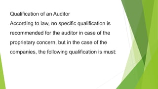 PPT-AUDITING-QUALIFICATION,RIGHTS AND DUTIES.pptx