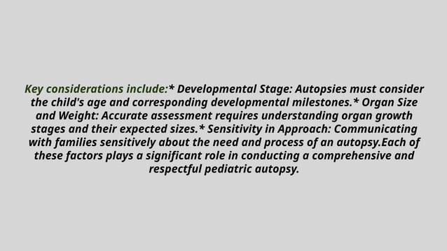 ppt-Autopsyinchildren.pptx pediatric autopsy | PPTX | Medical Tests ...