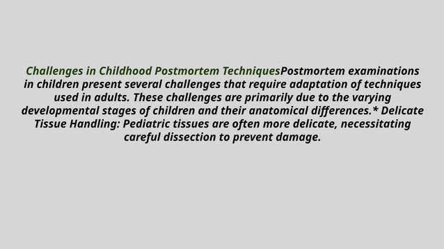 ppt-Autopsyinchildren.pptx pediatric autopsy | PPTX | Medical Tests ...