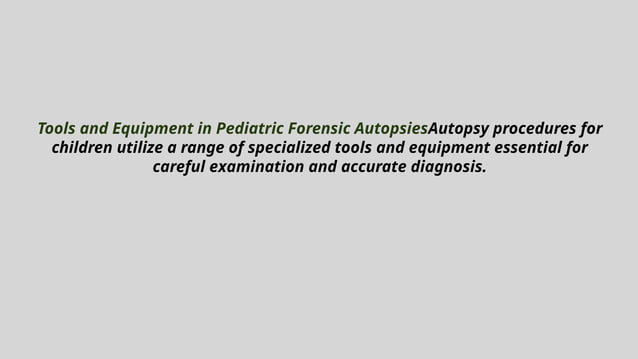 ppt-Autopsyinchildren.pptx pediatric autopsy | PPTX | Medical Tests ...