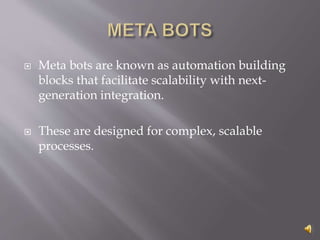 ROBOTIC PROCESS AUTOMATION - RPA & PRODUCTIVITY GROWTH | PPT