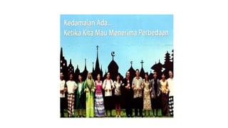 Menjaga Kerukunan dengan toleransi antar umat beragama | PPT