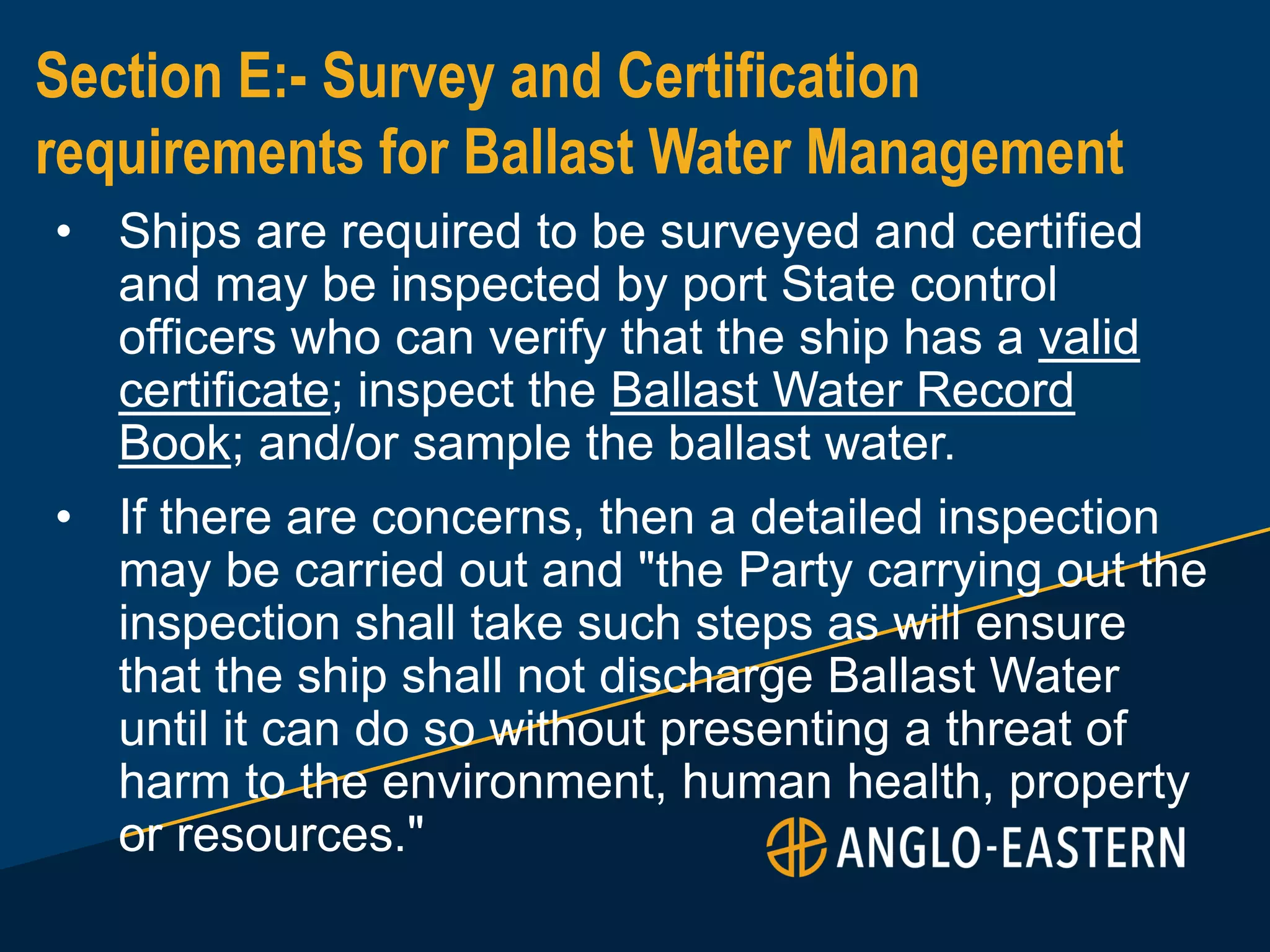Ballast Water Treatment Systems | PDF