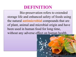 Biopreservation | PPTX