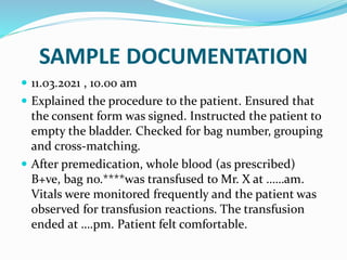 PPT-BLOOD-TRANSFUSION.pdf | First Aid | Injuries