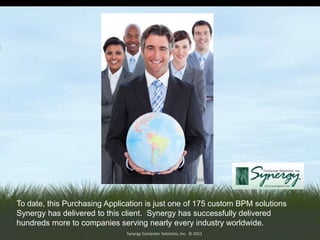 Business Process Management - Synergy Computer Solution | PPTX