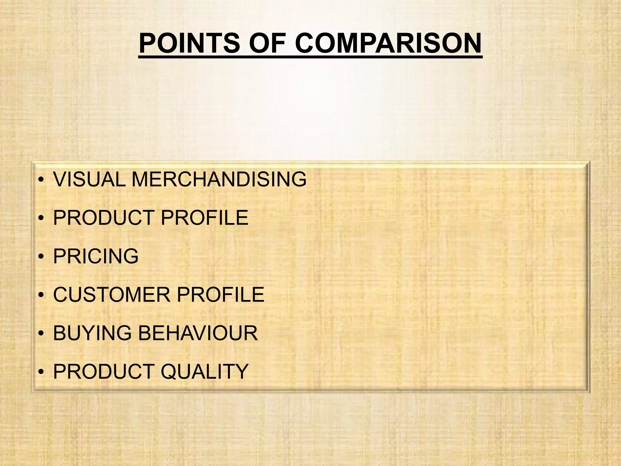 Ppt brand comparison | PPTX