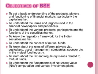 CURRENT SCENARIO OF BSE | PPTX