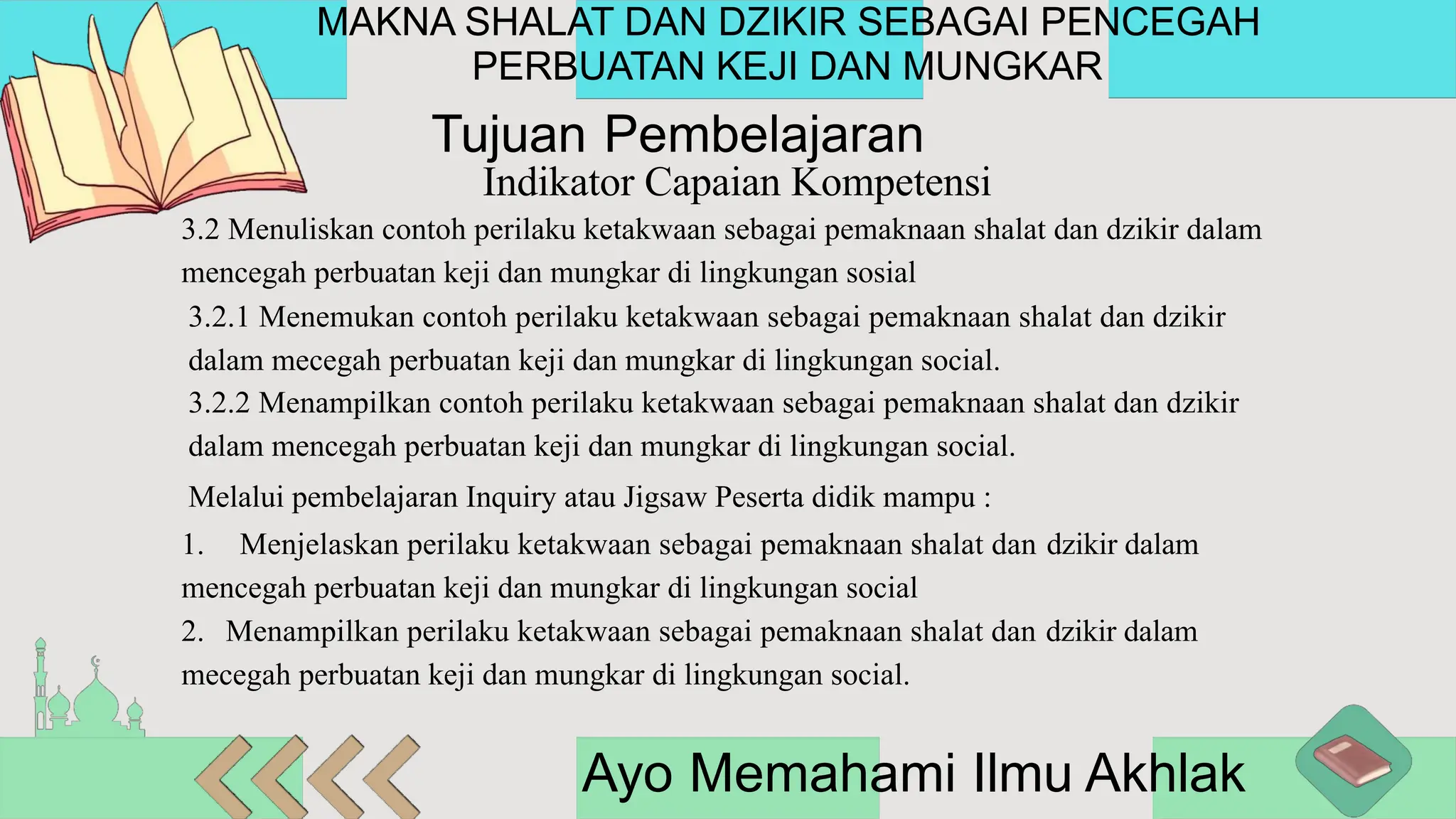 Contoh PPT Micro Teaching mapel PAI jenjang SMP | PPTX