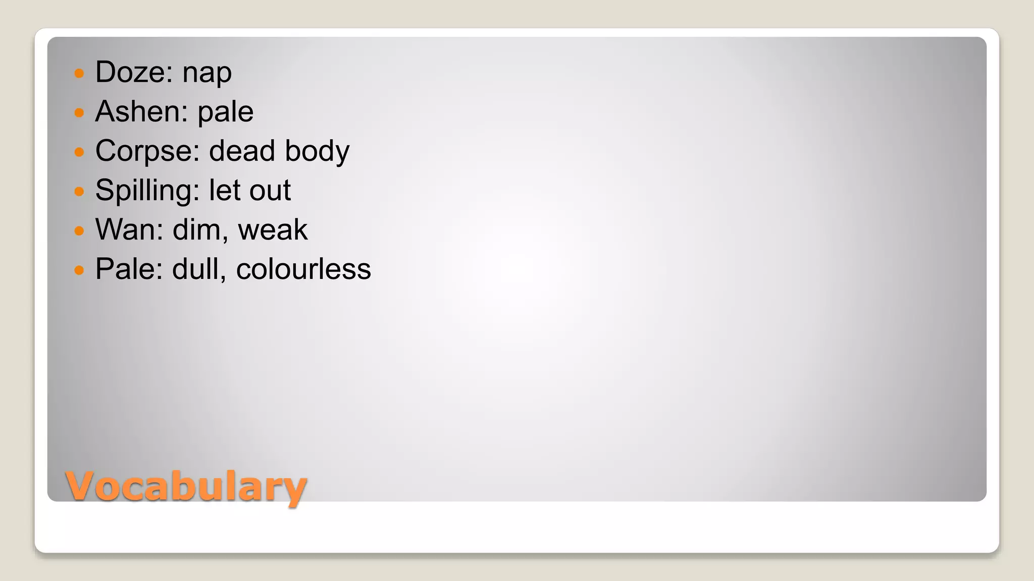 PPT - Ch 4-XII - My Mother at Sixty-six.pptx