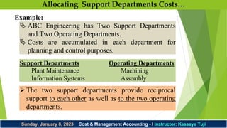 PPT- Chapter 5- Cost Allocation presentation pdf | PDF