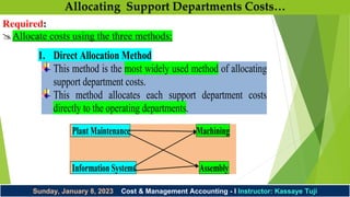 PPT- Chapter 5- Cost Allocation presentation pdf | PDF