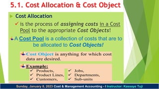 PPT- Chapter 5- Cost Allocation presentation pdf | PDF