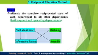 PPT- Chapter 5- Cost Allocation presentation pdf | PDF