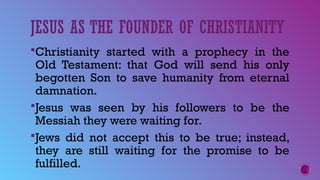 ppt- CHRISTIANITY as one of the world religions | PPTX