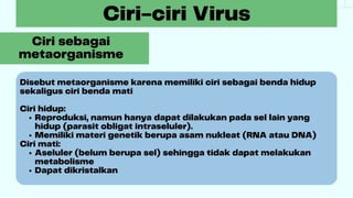 PPT - Ciri-ciri, struktur, dan bentuk Virus.pdf