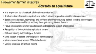 Women in Agriculture | PPTX