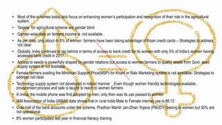 Women in Agriculture | PPTX