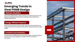 INNOVATIONS IN STEEL PEMB MANUFACTURERS LEADING THE WAY | PPTX