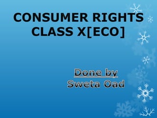 consumer rights.. | PPT
