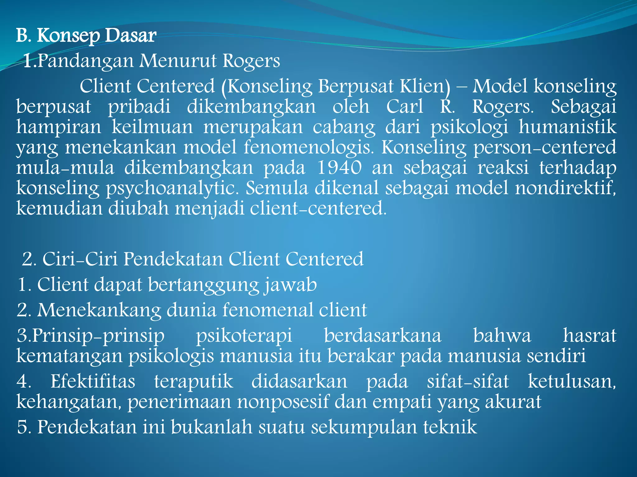 Ppt client centered | PPTX