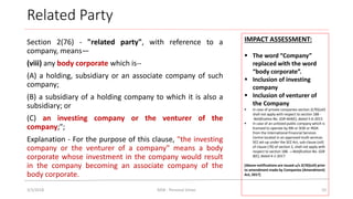 Companies (Amendment) Act 2017 - Changes in Key definitions & Issue of ...