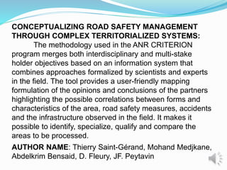 ACCIDENT PREVENTION IN VEHICLE WITH EFFECTIVE RESCUE OPERATION | PPTX