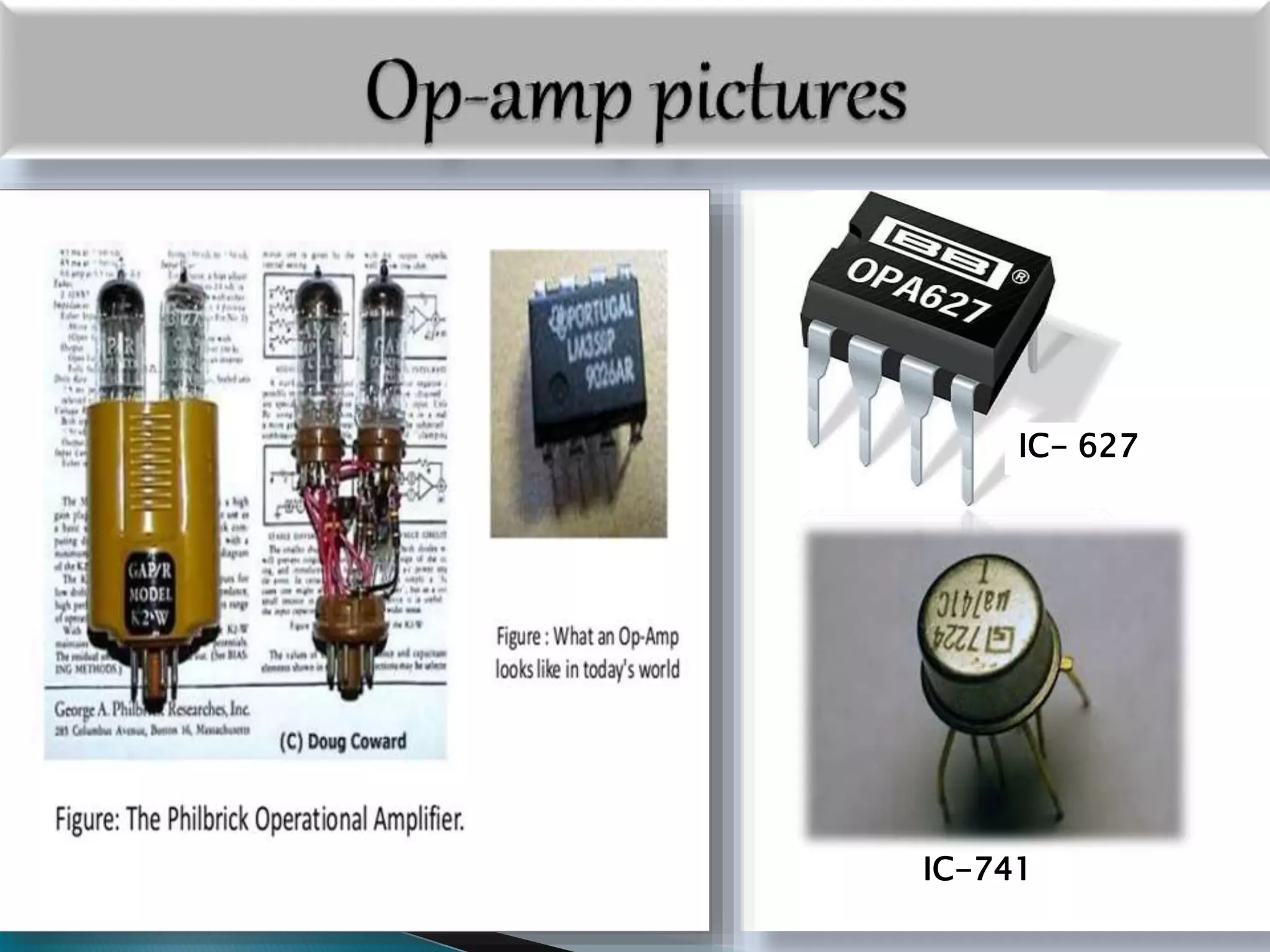 OPERATIONAL AMPLIFIER (OP-AMP)**** | PPTX