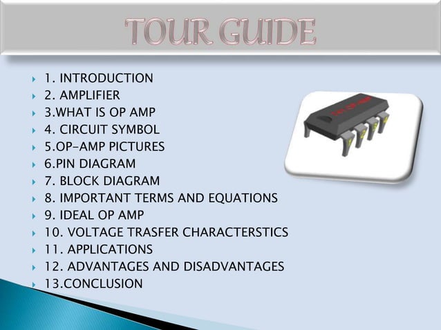 OPERATIONAL AMPLIFIER (OP-AMP)**** | PPTX | Computer Peripherals ...
