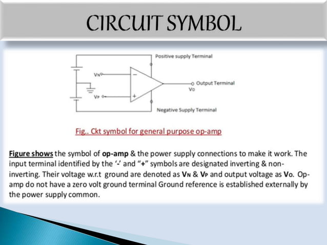 OPERATIONAL AMPLIFIER (OP-AMP)**** | PPTX | Computer Peripherals | Computing