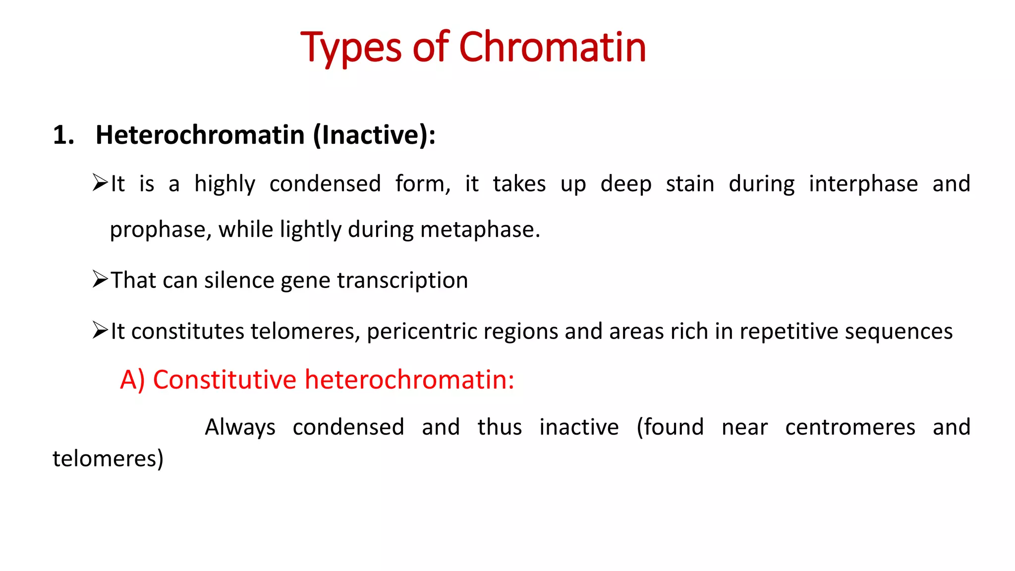 Chromatin Structure and Function | PPTX