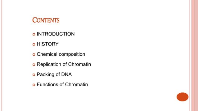 Chromatin Structure and Function | PPTX