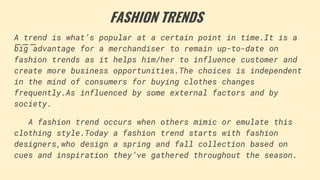 Fashion Style | PPTX