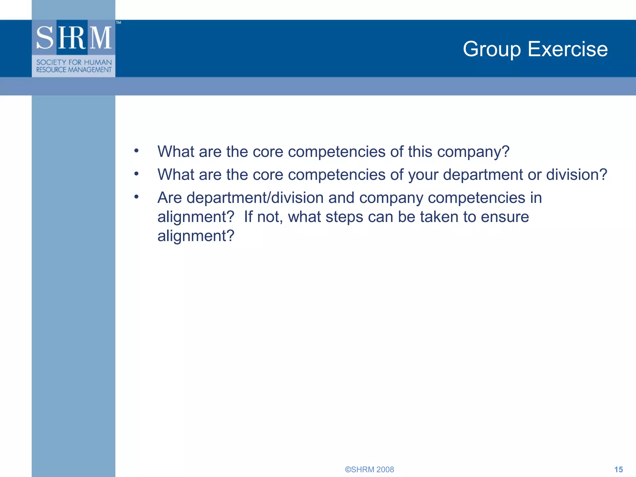 Ppt core competencies for supervisors | PPT