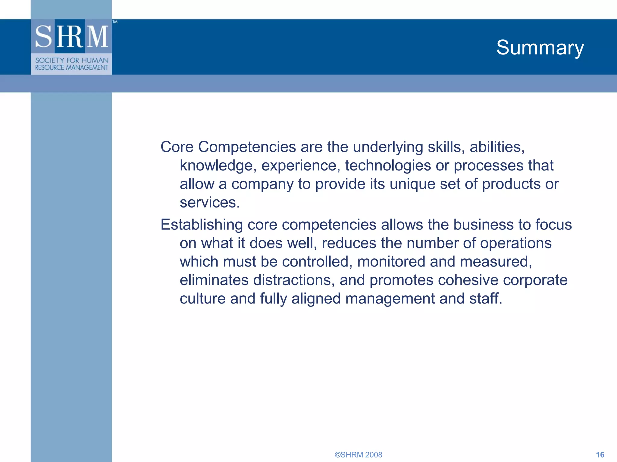 Ppt core competencies for supervisors | PPT
