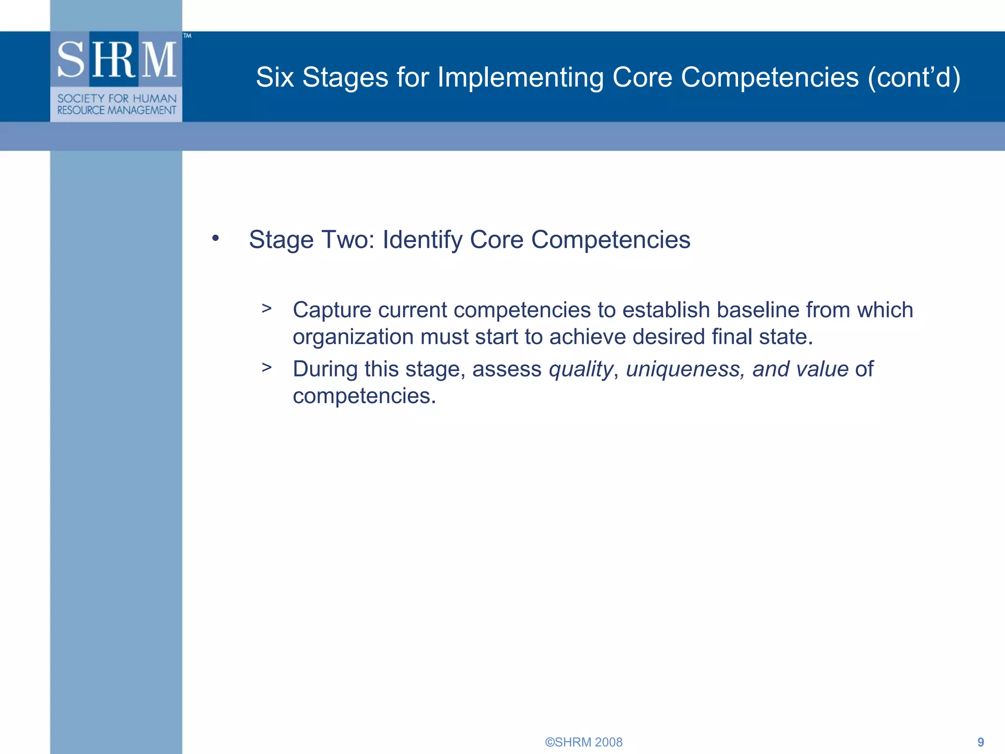 Ppt core competencies for supervisors | PPT