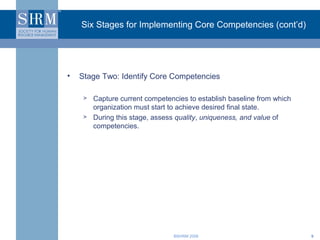 Ppt core competencies for supervisors | PPT