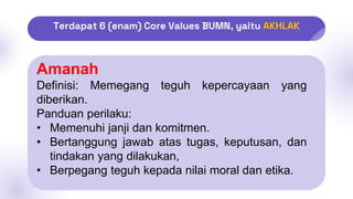 PPT - CORE VALUES BUMN.pptx