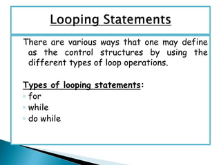Programming in C Session 1 | PDF