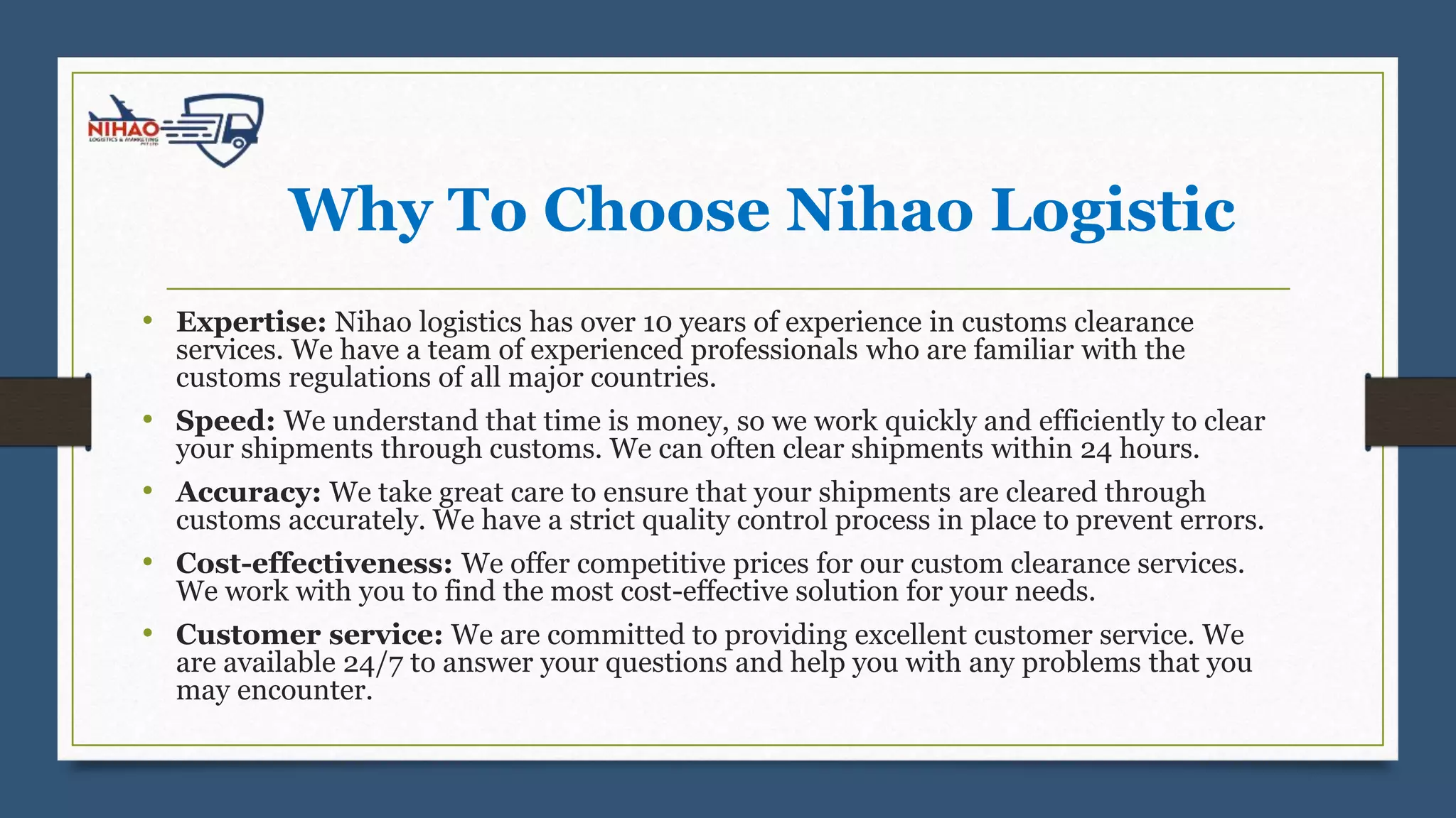 The Customs Clearance Process in India: A Comprehensive Guide | PPTX