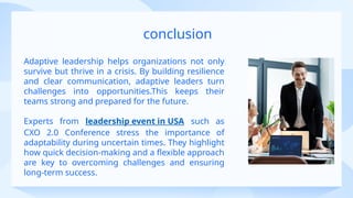 CXO 2.0 Conference Highlights Adaptive Leadership In Crisis Management ...