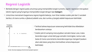 PPT-Data Mining-Pertemuan 6 regresi logistik (Regresi Logistik).pptx