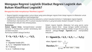 PPT-Data Mining-Pertemuan 6 regresi logistik (Regresi Logistik).pptx