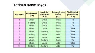PPT-Data Mining-Pertemuan 7 klasifikasi naive bayes (Naive Bayes).pptx