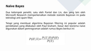 PPT-Data Mining-Pertemuan 7 klasifikasi naive bayes (Naive Bayes).pptx