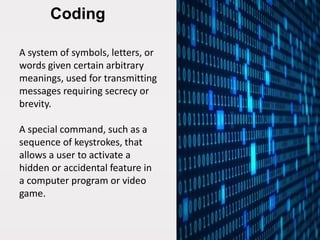 Coding | PPT